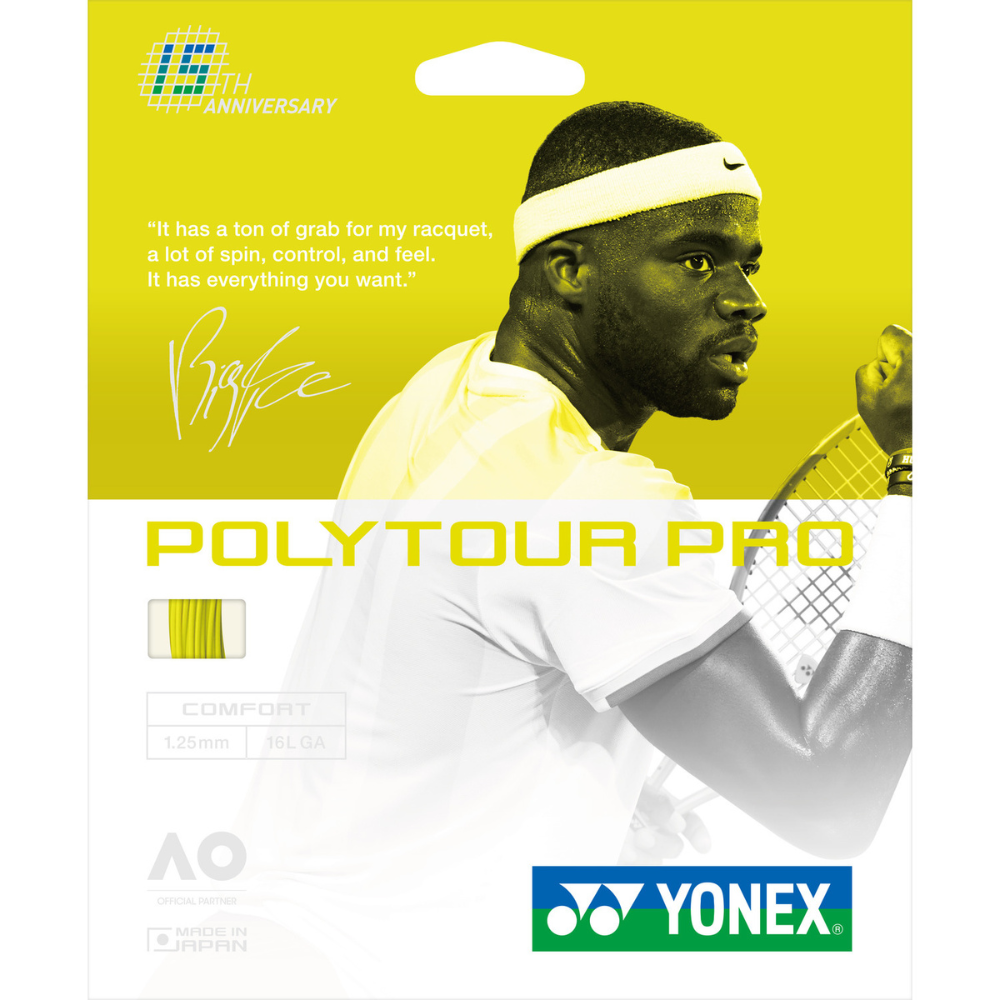 Yonex Poly Tour Pro 15th Anniversary Package 125 Flash Yellow Set