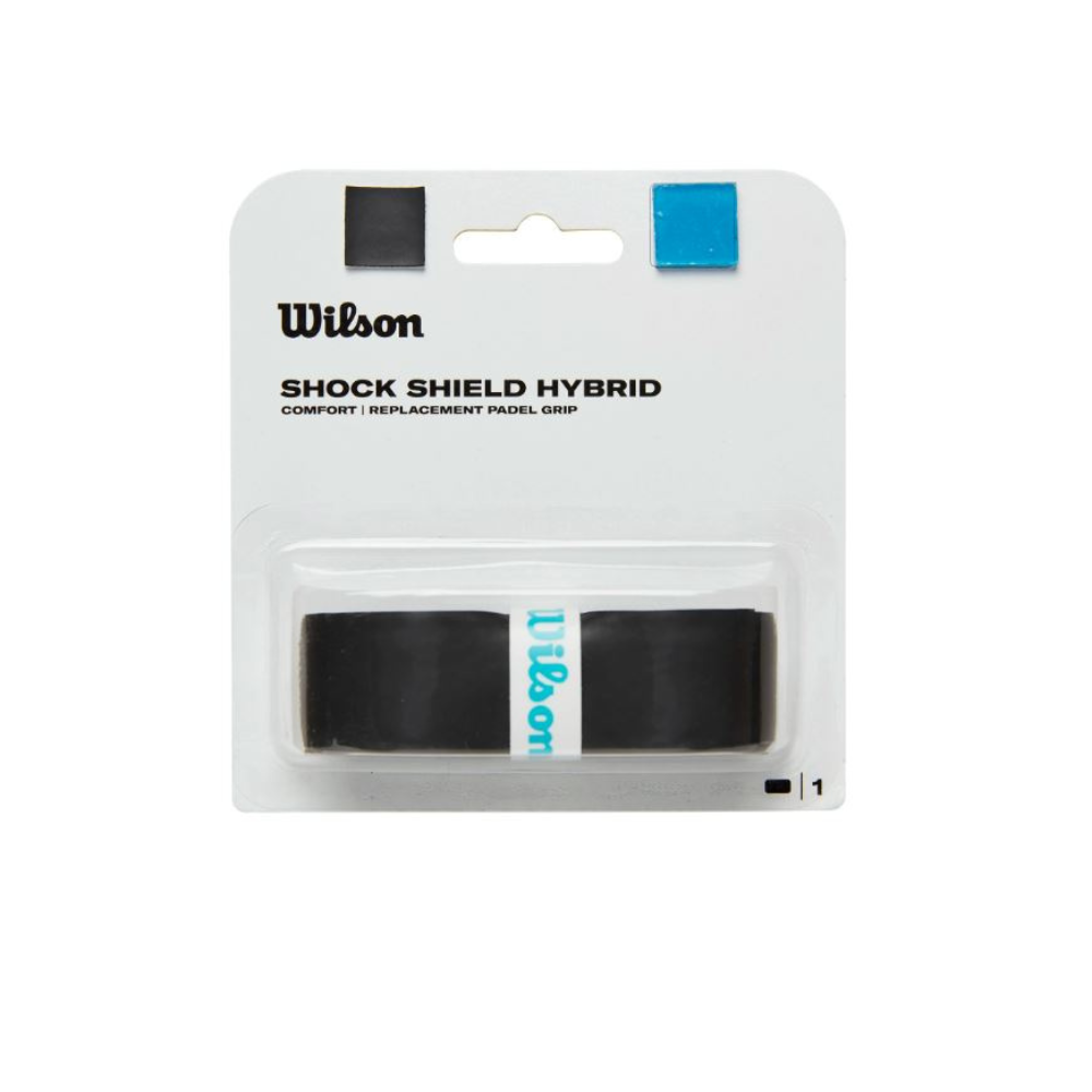 Wilson Shock Shield Hybrid Replacement Padel Grip - Black