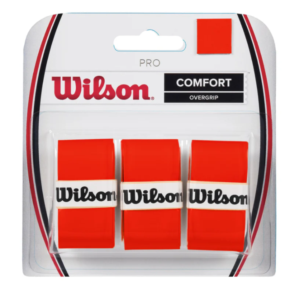 Wilson Pro Overgrip 3 Pack - Orange