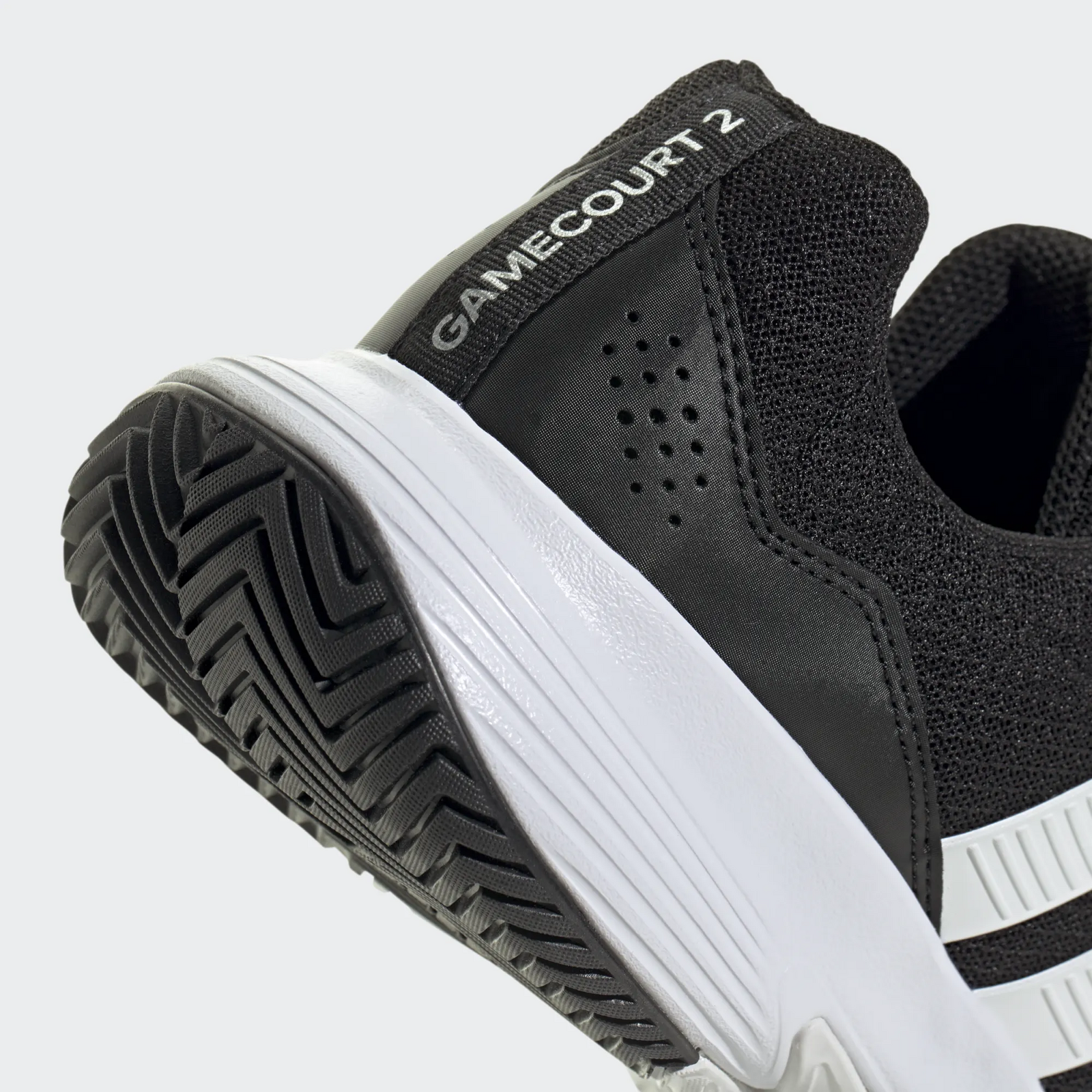 Adidas Mens Game Court 2 (AC) - Black /White/Silver